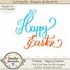 Freebie! - Happy Easter - Studio Ilustrado