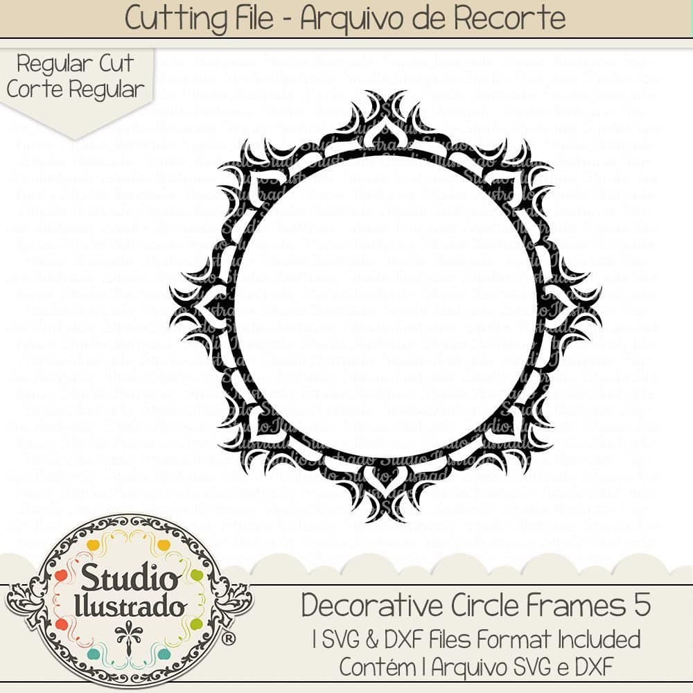 Decorative Circle Frames 5 - Studio Ilustrado