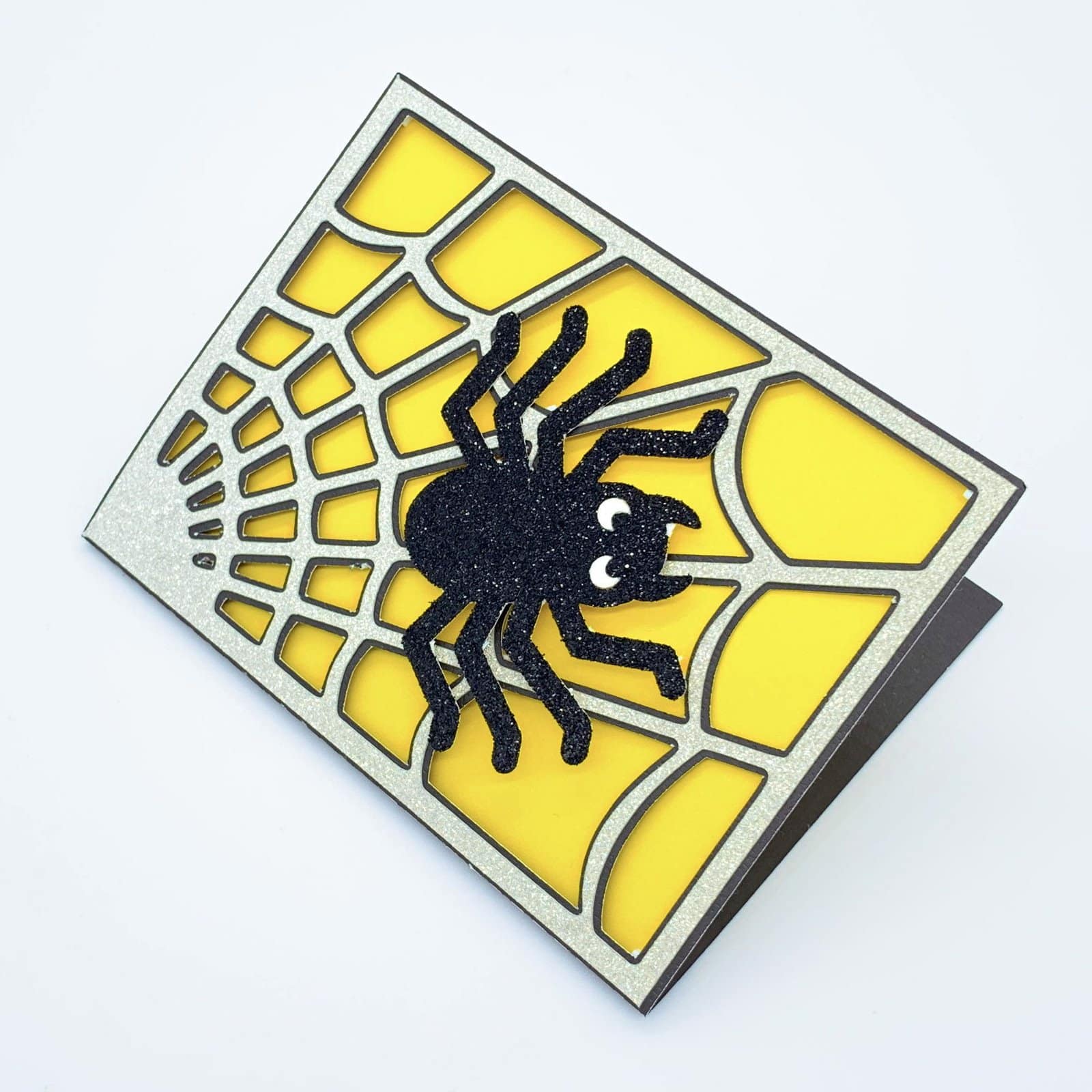 Spider and Web Card - Studio Ilustrado