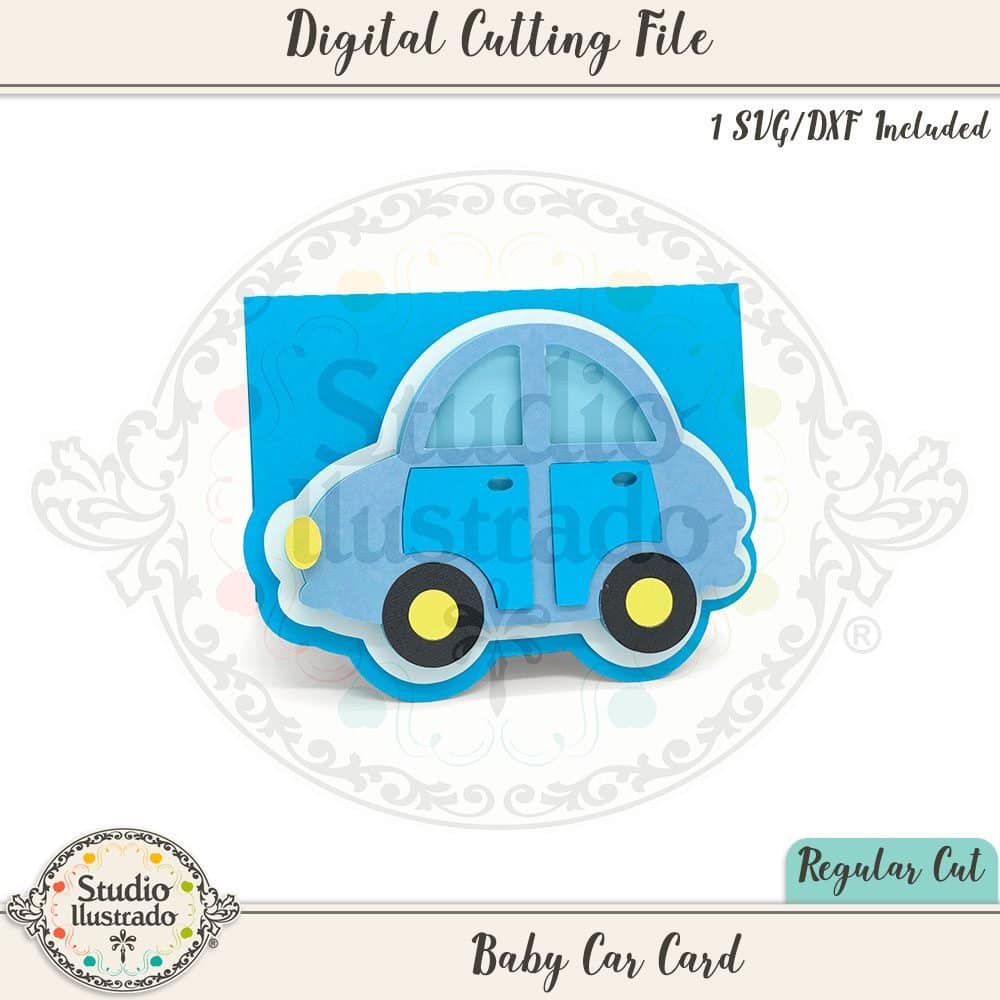 Baby Car Card - Studio Ilustrado