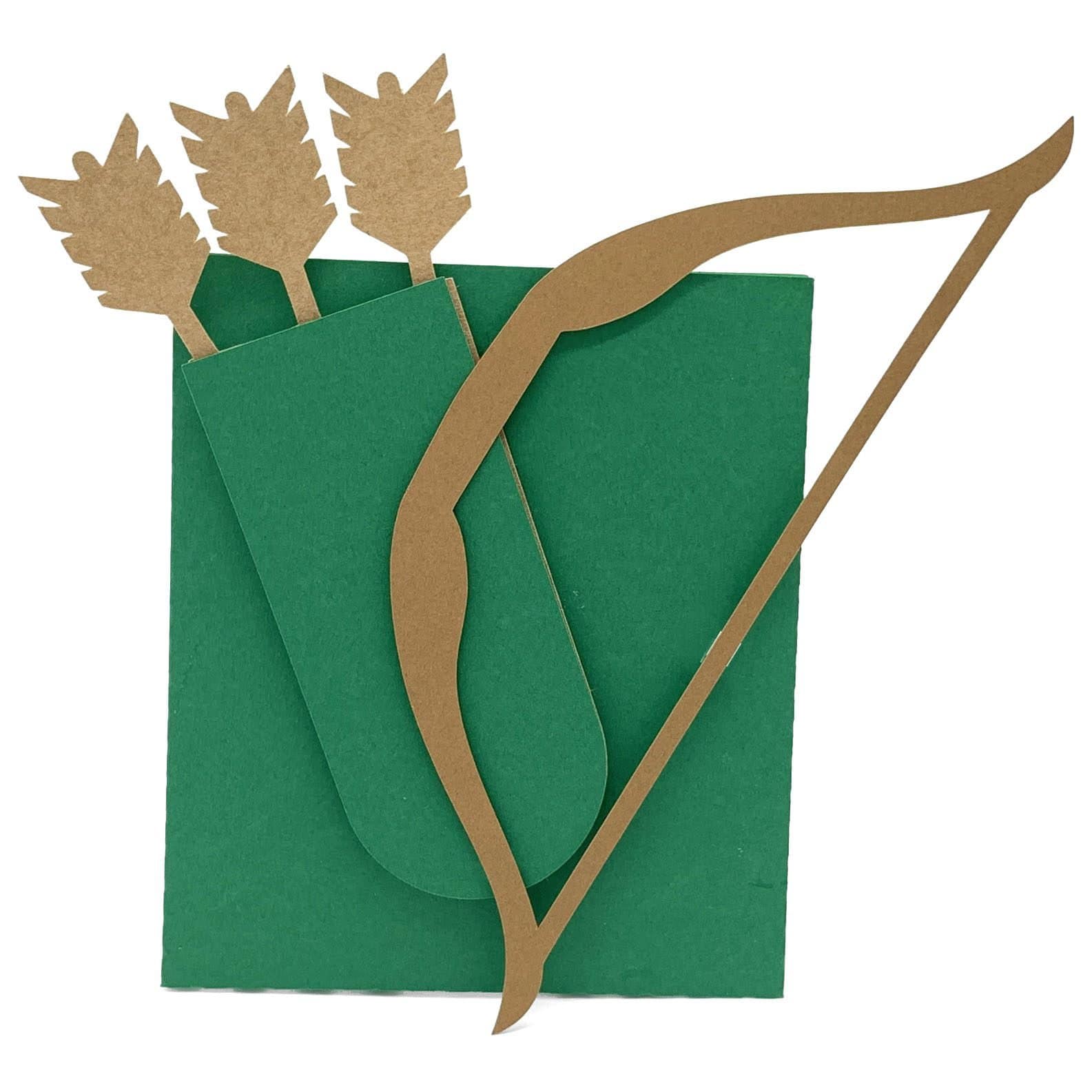 Medieval Archer Card - Studio Ilustrado