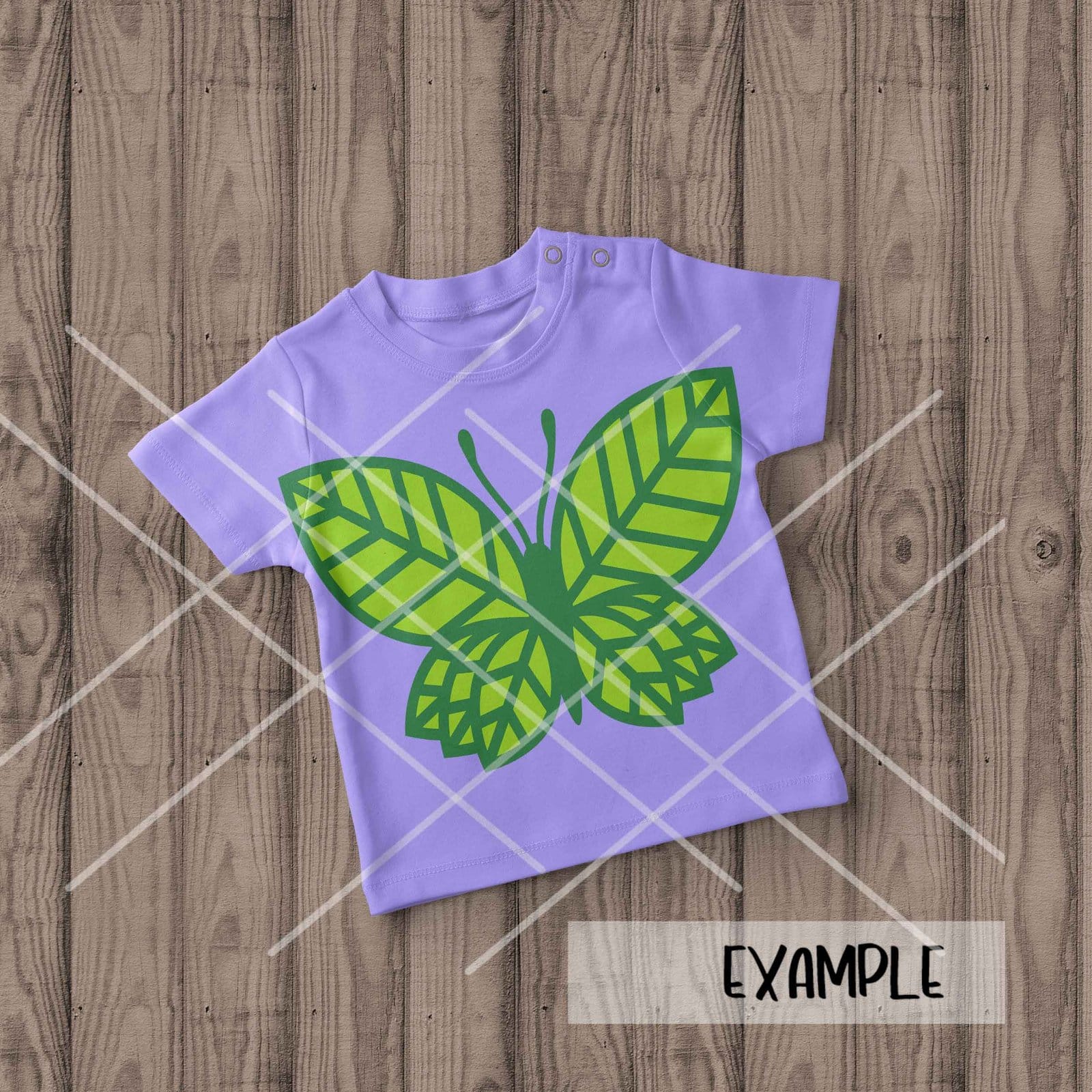 Butterfly with Leaf Wings - Studio Ilustrado