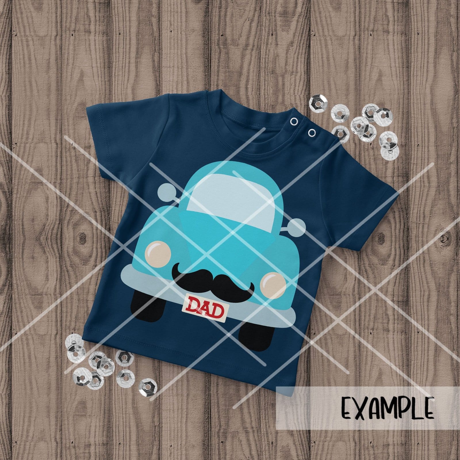 Dad Car - Studio Ilustrado