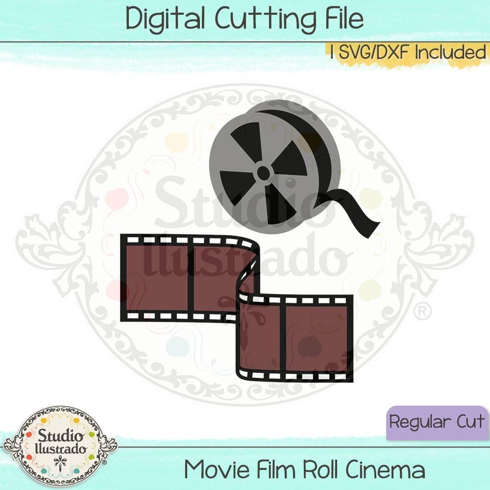 Movie Film Roll Cinema - Studio Ilustrado