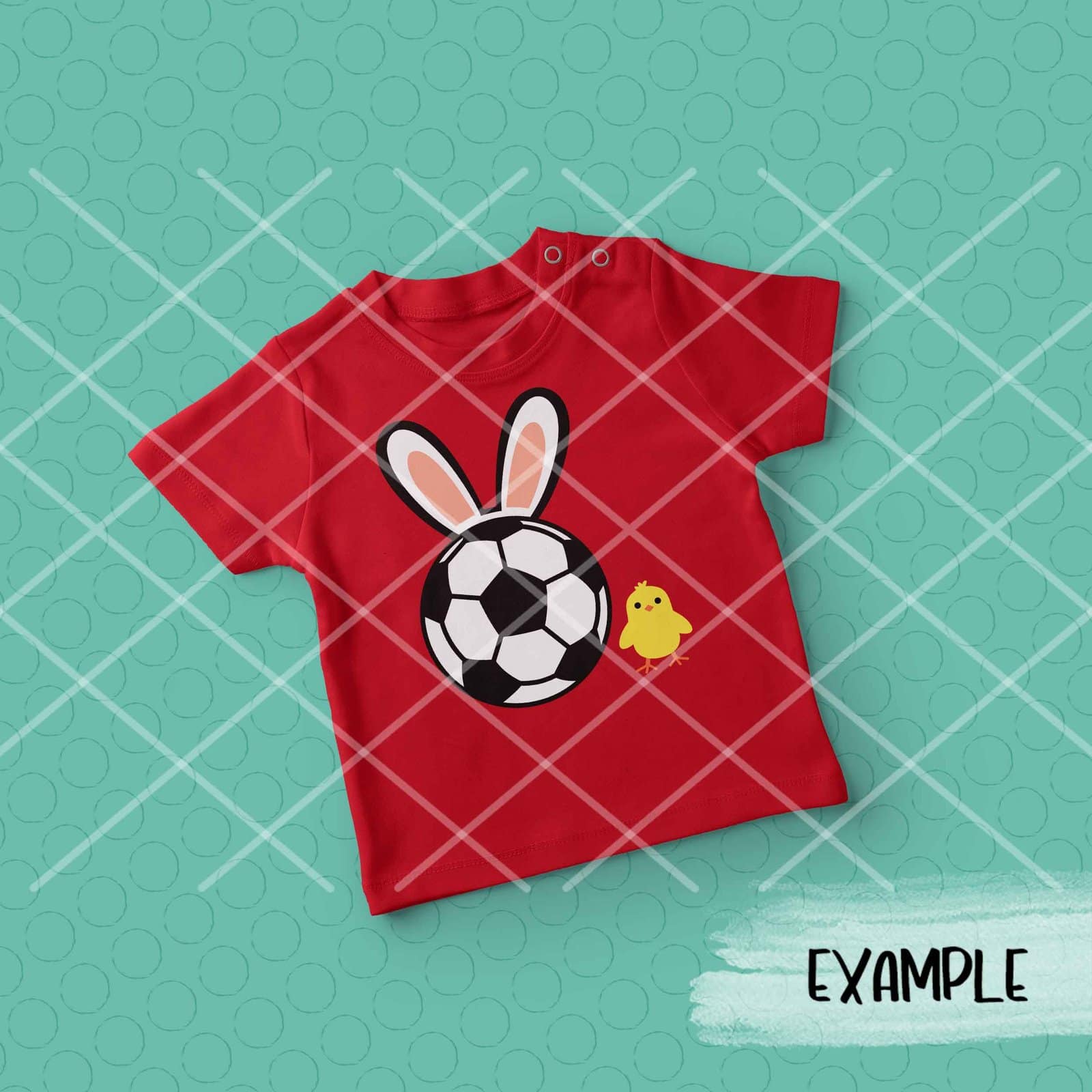 Soccer Easter Bunny - Studio Ilustrado