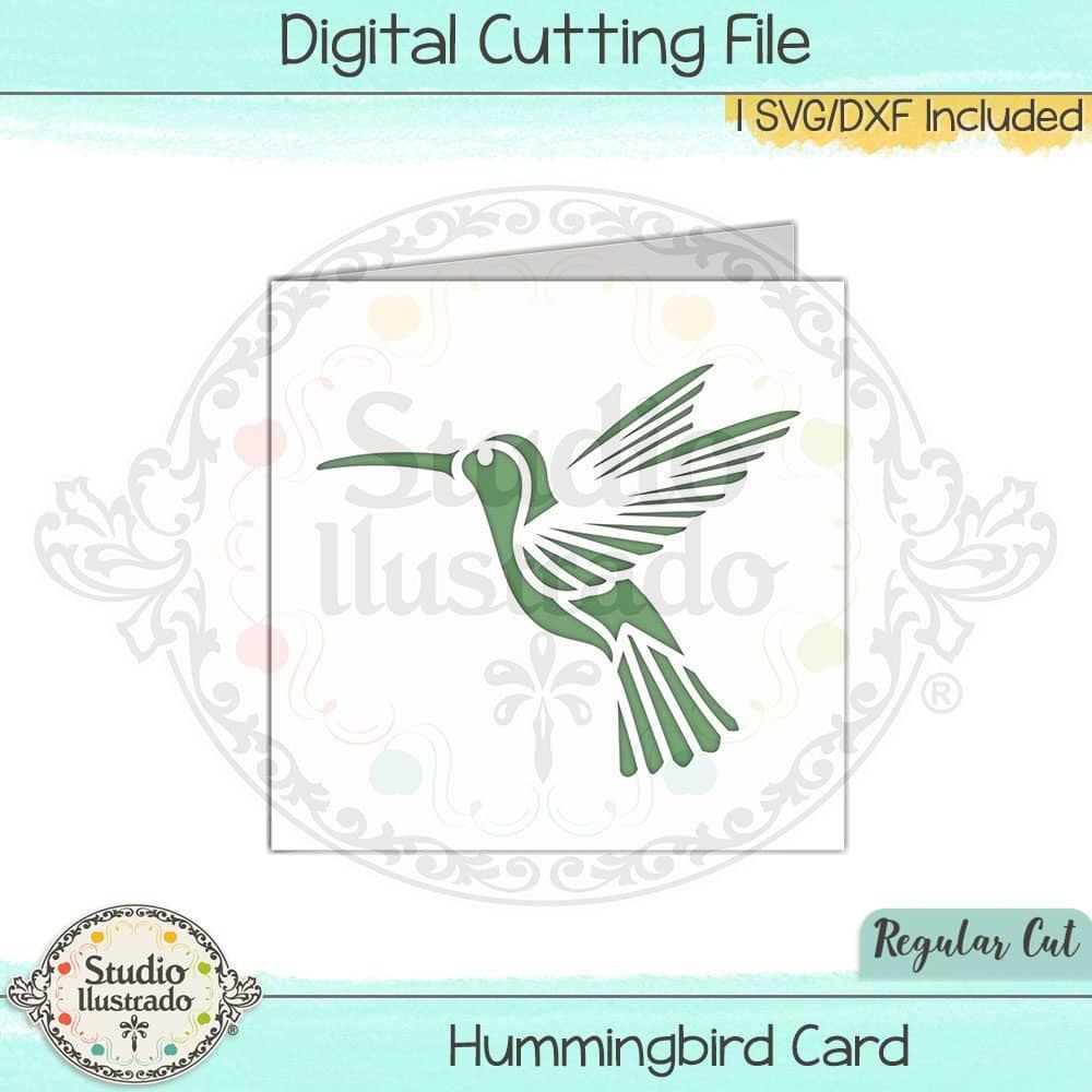 Hummingbird Card - Studio Ilustrado