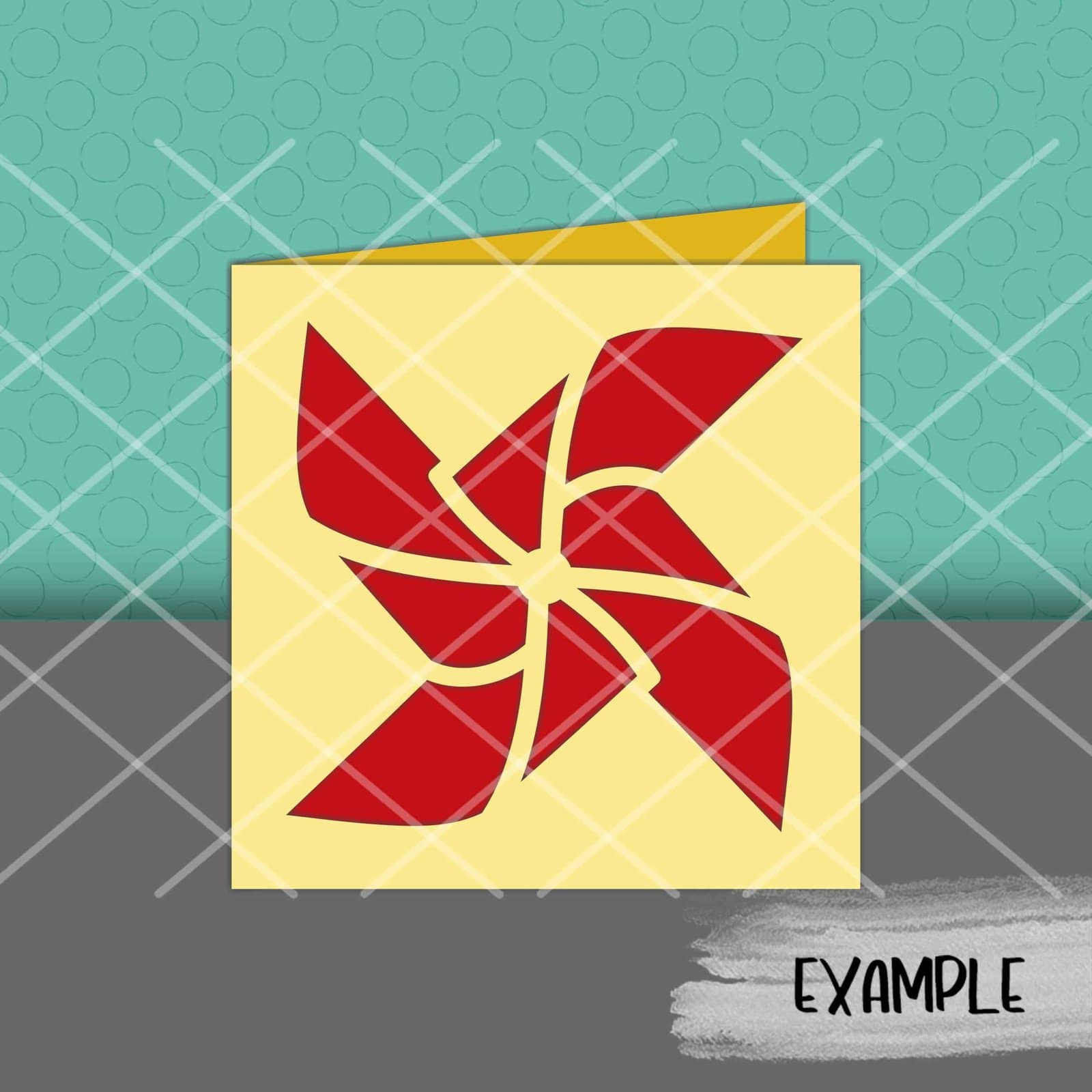 Pinwheel Card - Studio Ilustrado