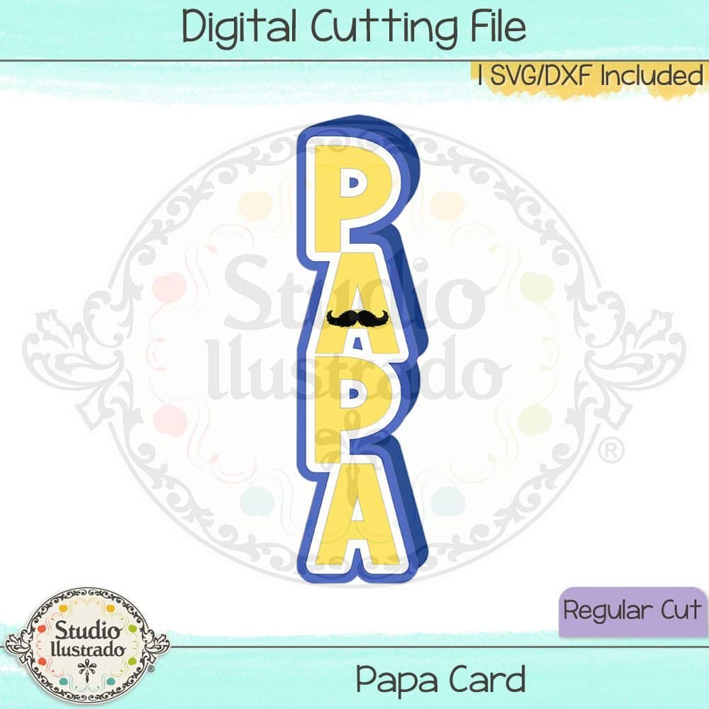 Papa Card - Studio Ilustrado