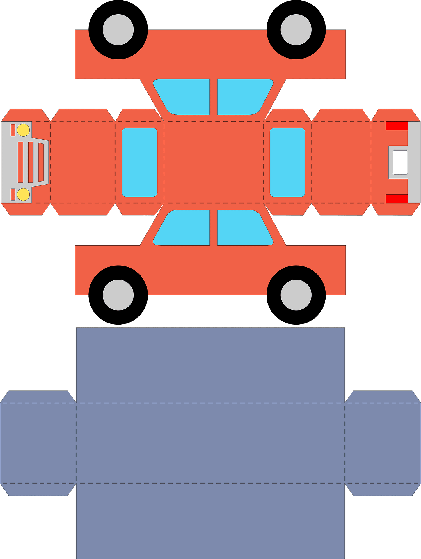 3D Car Box - Studio Ilustrado