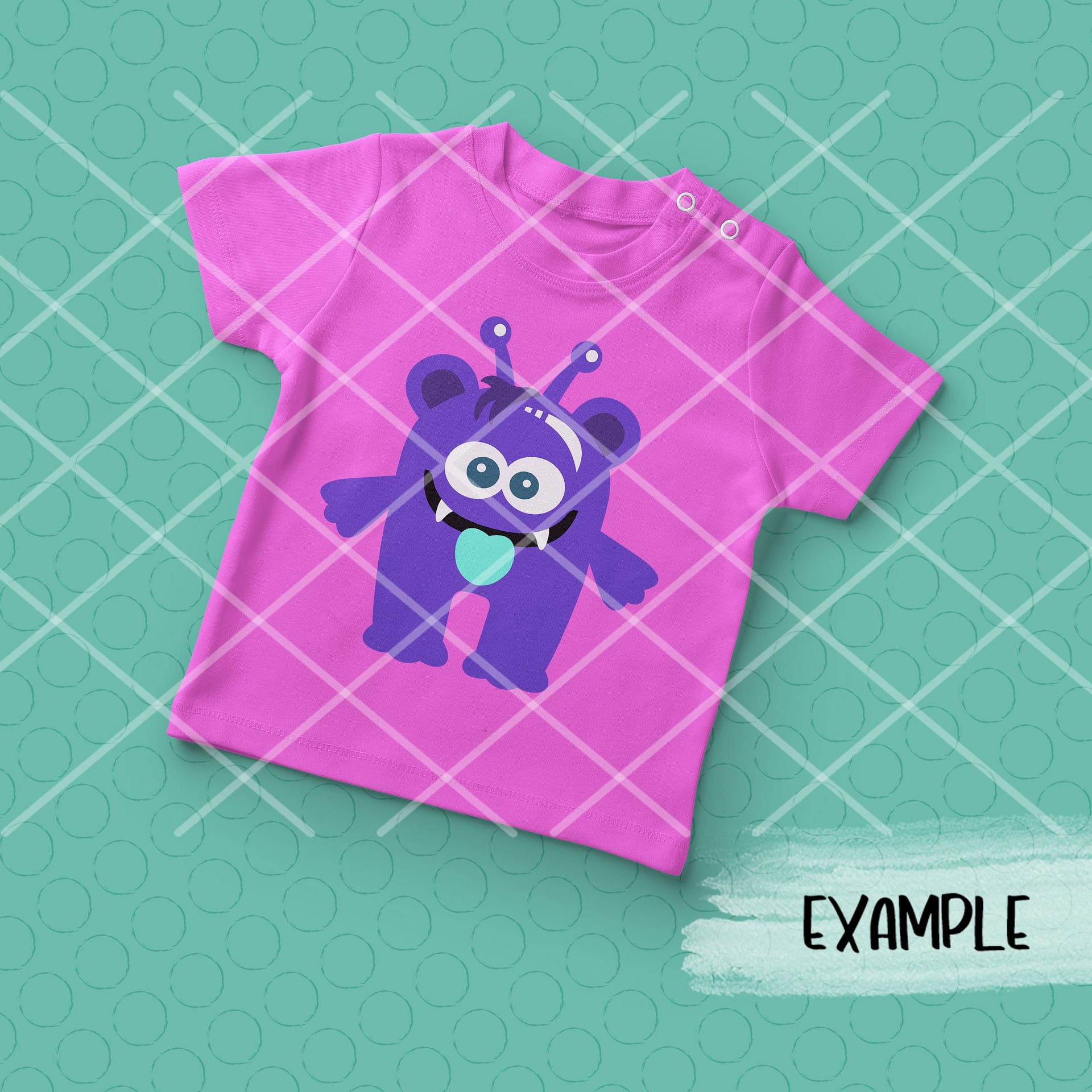 Happy Monster - Studio Ilustrado